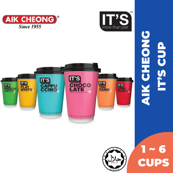 AIK CHEONG - IT'S Cup IT'S Cup Chocolate/ Cappuccino/ Flat White/ Long ...