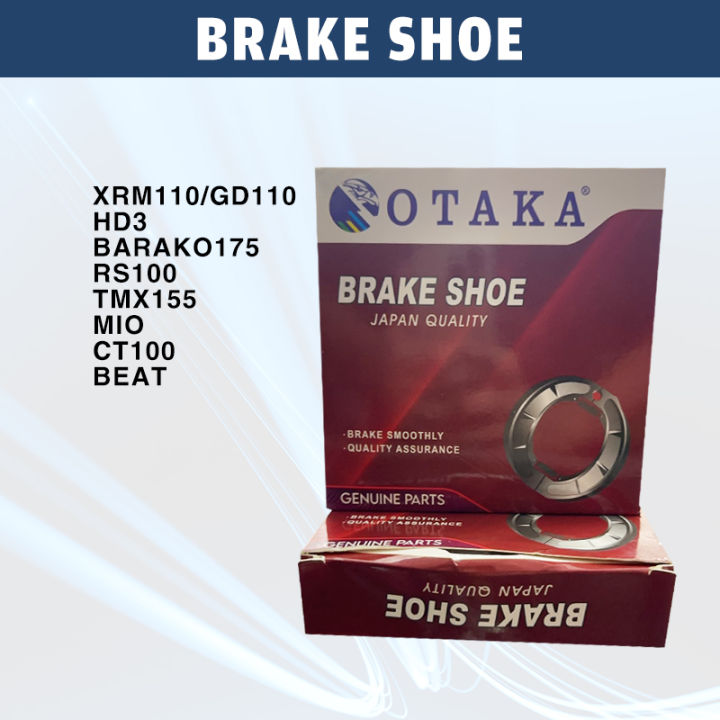 OTAKA BRAKE SHOE MOTORCYCLE PARTS | Lazada PH