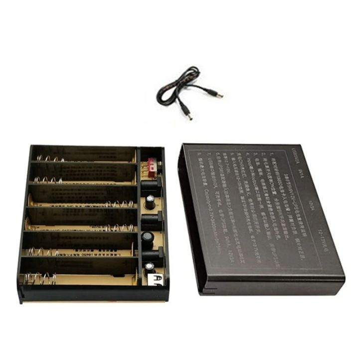 USB 5V 9V 12V Output DIY 18650 Battery UPS Power Supply Box for DVR ...