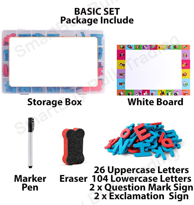 SmartBuy Colorful EVA Foam Letters Alphabet Magnetic ABC Kids Learning ...