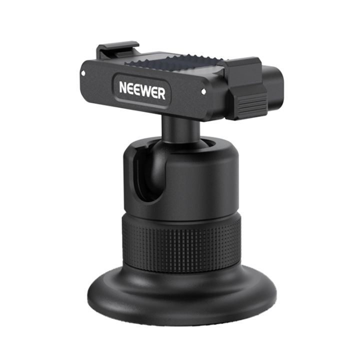 Magnetic Camera Mount, 360° Quick Release Ball Head Adapter Base Mount ...