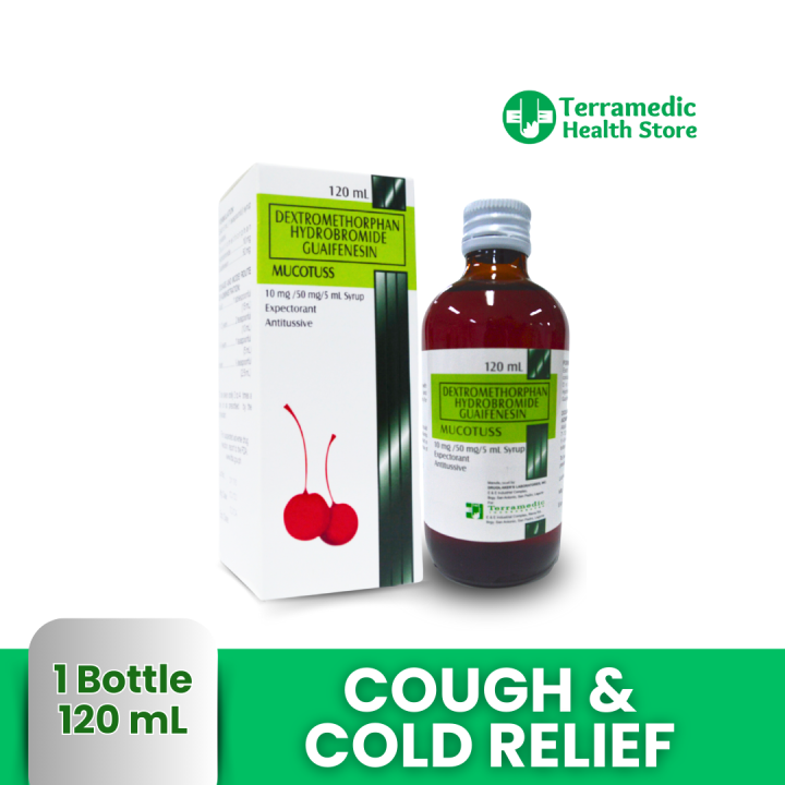 MUCOTUSS SYRUP | Cough & Cold Remedy | gamot sa ubo | Lazada PH