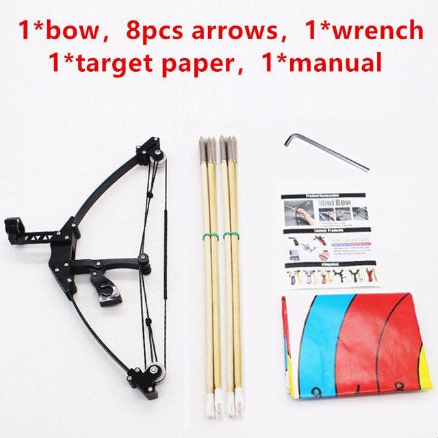 Mini Composite Bow Archery Short Axis Triangle Bow Powerful Bow And ...