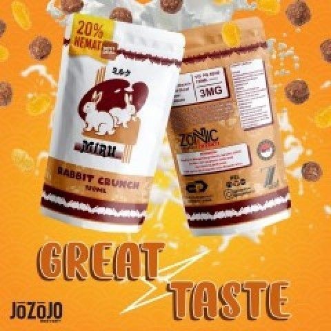 Miru Rabbit Crunch 60ML / 1x60ML by Jozojo - Liquid Miru Crunch ...
