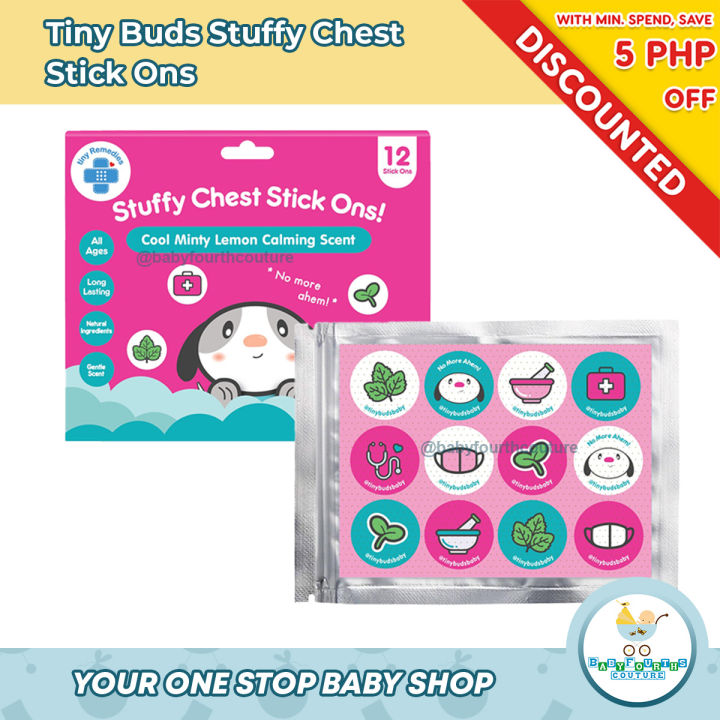 Tiny Buds Stuffy Chest Stick Ons For Baby | Lazada PH