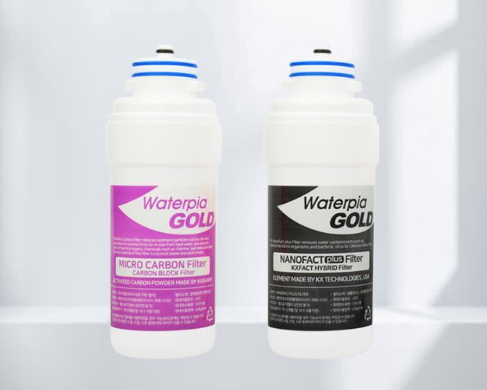 Waterpia GOLD Nanofact & Micro Carbon Filter WFP-2330, hydroflux h2300 ...