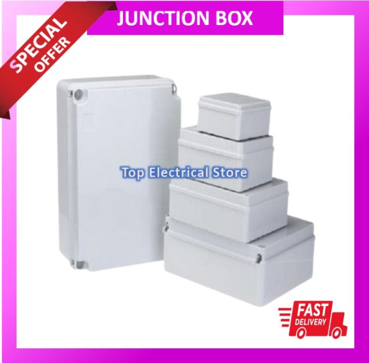 WEATHERPROOF ENCLOSURE BOX 8'' X 10'' X4'' IP56 / JUNCTION BOX / PVC ...