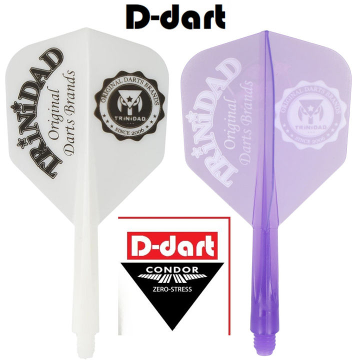 CONDOR DARTS FLIGHT - SHAPE (STD SMALL) College Logo Integrated dart ...