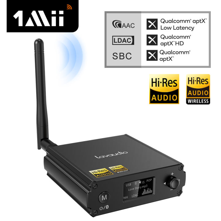 1Mii DS220 Bluetooth Receiver HiFi Audio aptx HD LDAC Bluetooth Audio ...