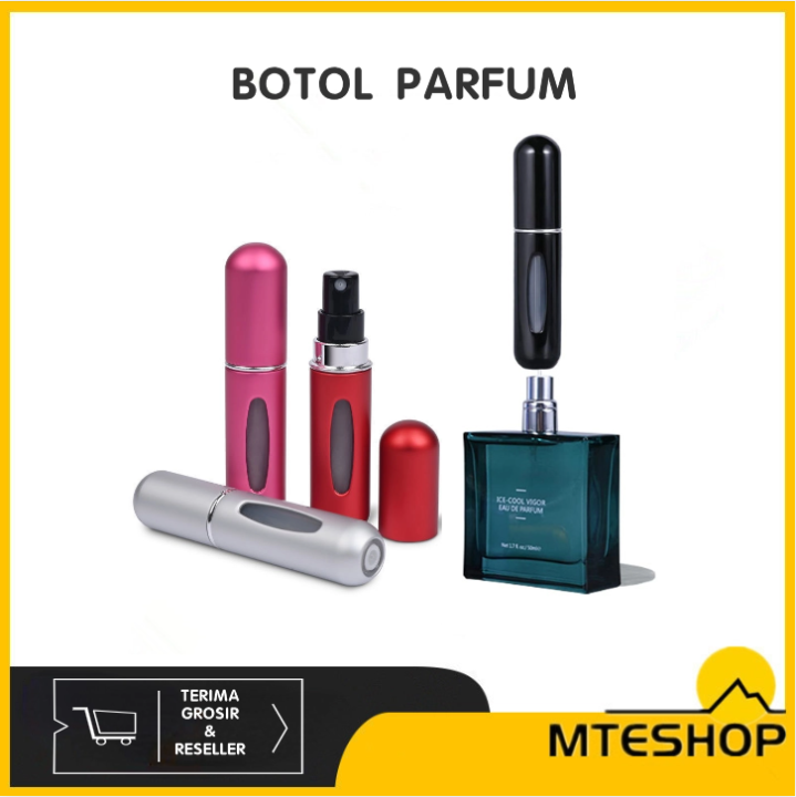 MTE Botol Parfum Refill Portabel 5ml / Botol Parfum Isi Ulang / Botol ...