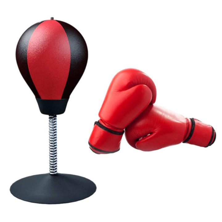 PU Desktop Boxing Ball Stress Relief Fighting Speed Reflex Training ...