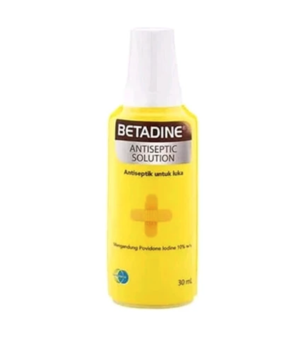 Betadine Antiseptic Solution 30 ML Kemasan Baru | Lazada Indonesia