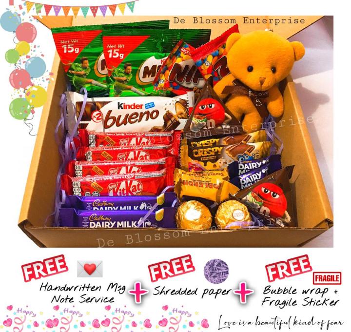 Coklat Kotak Hadiah Raya Hadiah Hari Jadi Chocolate Gift Box Birthday ...