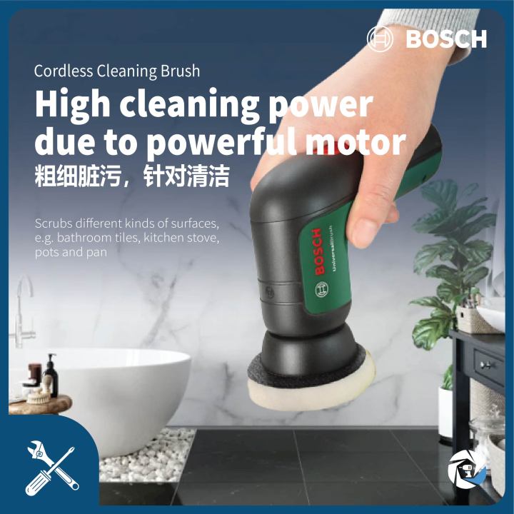 BOSCH SCRUBBER UNIVERSAL BRUSH ASIA CORDLESS CLEANING - 06033E0050 ...