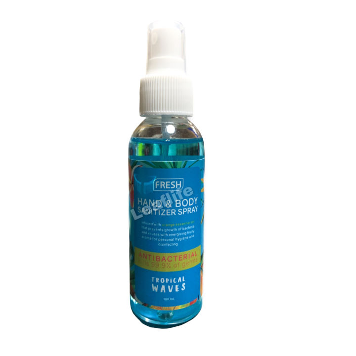 Fresh Skinlab Hand and Body Sanitizer Spray Tropical Waves 100 ml ...