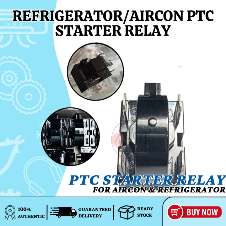 FOURHMC HIGH QUALITY REFRIGERATOR/AIRCON PTC STARTER RELAY | Lazada PH
