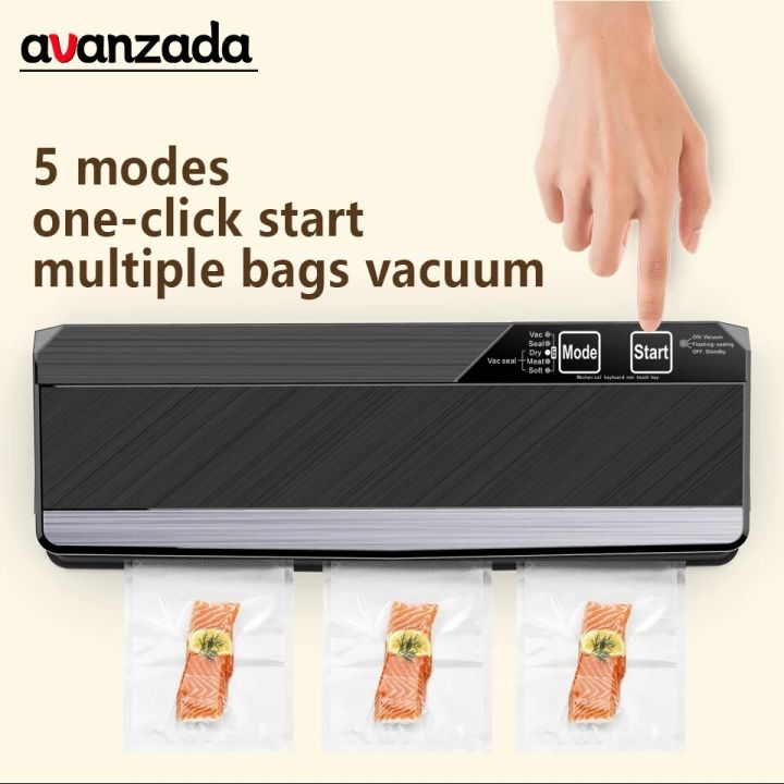 Food Vacuum Packaging Machine Bag Sealer Sealing Heater Packet Heat ...