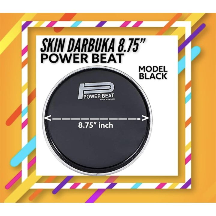 DARBUKA SKIN HEAD MIKA DARBUKA POWER BEAT & AHA 8.75 @ 8 3/4 | Lazada