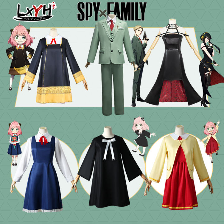 LXYH- COSER KING Anime SPY×FAMILY Twilight Yor Forger Anya Forger ...