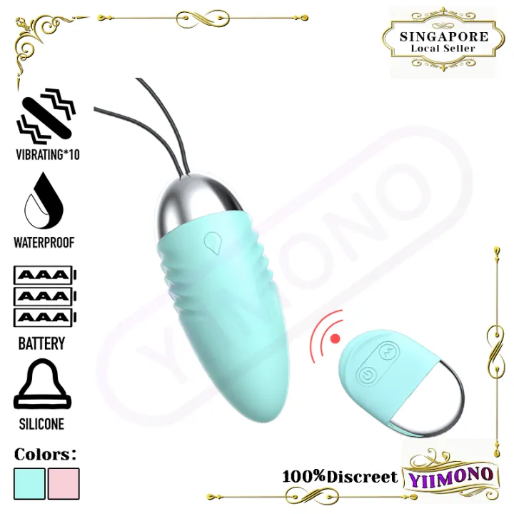 YIIMONO Gladiator Wireless Remote Control Vibrating Egg Wearable ...