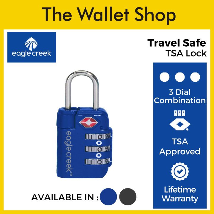 Eagle Creek Travel Safe Travel Sentry ® approved Lock | Lazada Singapore