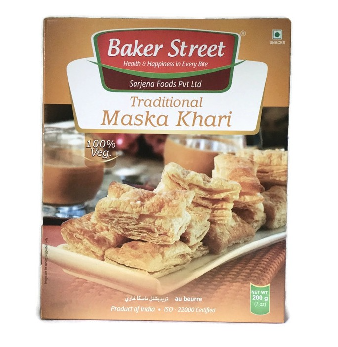 Baker Street Traditional Maska Khari - Salted Butter Baked Puff Pastry ...
