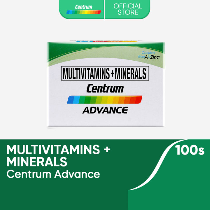 Centrum Advance Multivitamins + Minerals 100s | Lazada PH