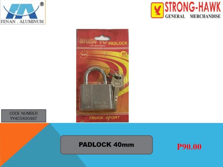 PADLOCK 40mm | Lazada PH