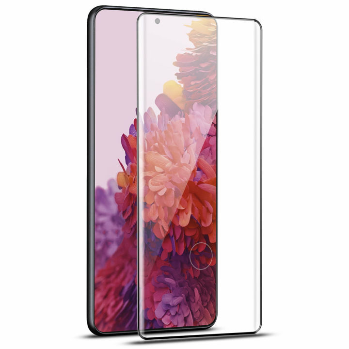 Samsung S21 Ultra Full Screen Curved Tempered Glass Screen Protector ...