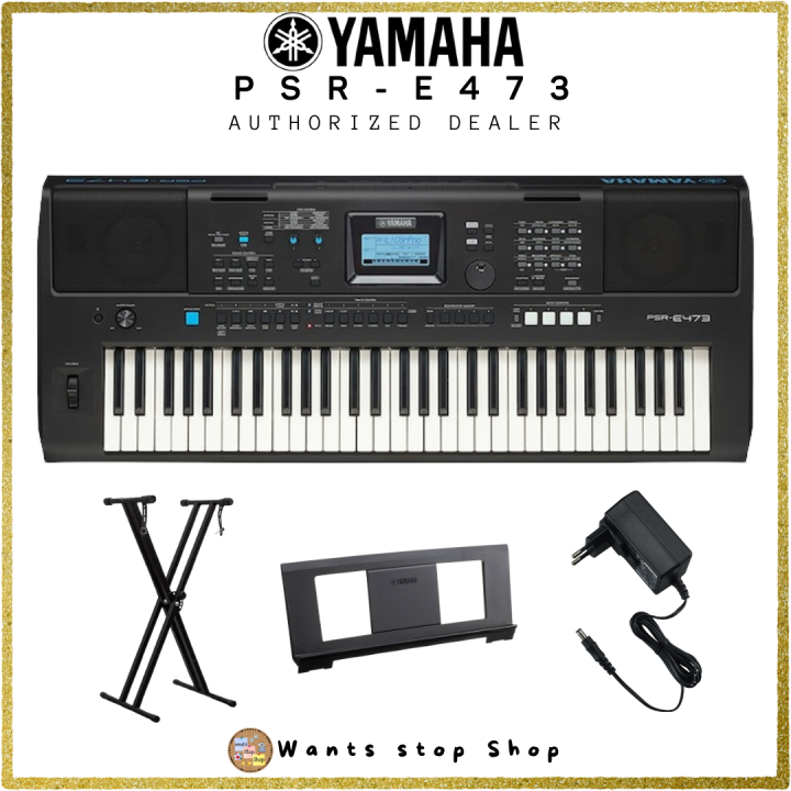 Yamaha PSR E473 61-Keys Portable Keyboard Brand | Lazada PH