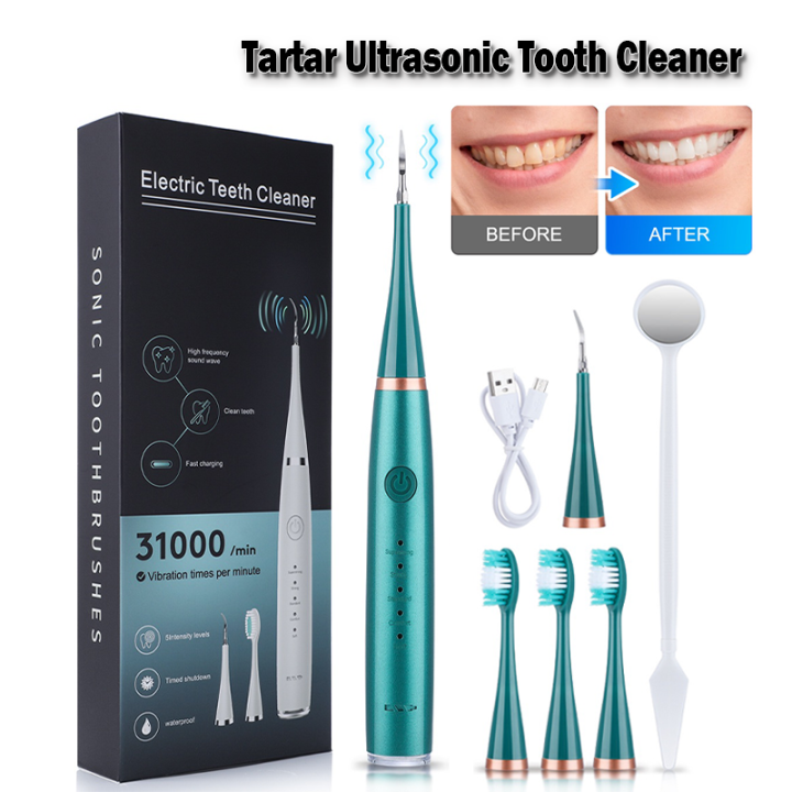 Tartar Ultrasonic Tooth Cleaner Machine Teeth Whitening and Tartar ...