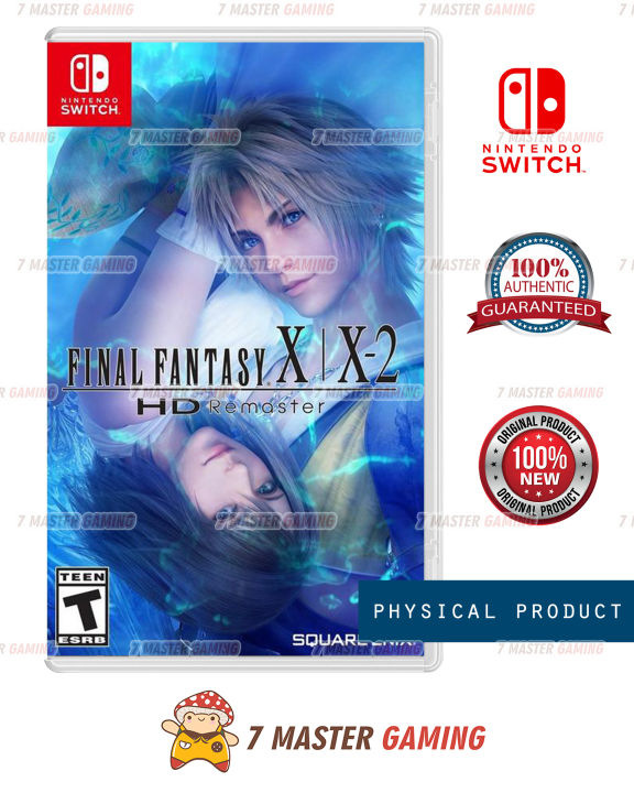 Final Fantasy X / X-2 HD Remaster - Nintendo Switch OLED / V2 / Lite Game - Physical Cartridge ...