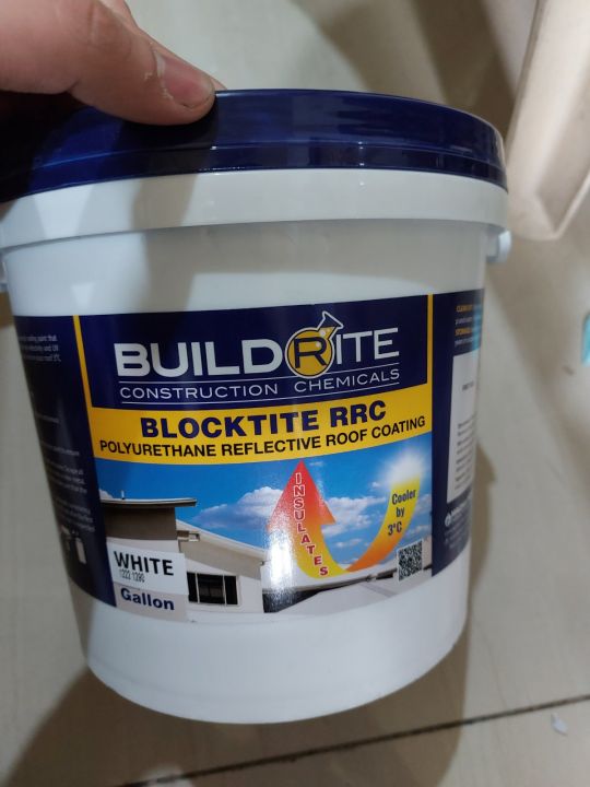 Buildrite Blocktite RRC Polyurethane Reflective Roof Coating White ...