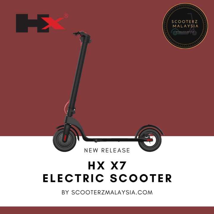 HX X7 Electric Scooter (30kmh Speed, 20km Range, 350W Motor) | Lazada