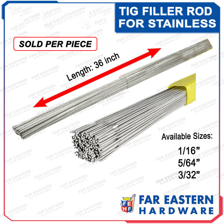 Tig Filler Rod for Stainless Welding Rod 1/16" | 5/64" | 3/32" (Sold ...