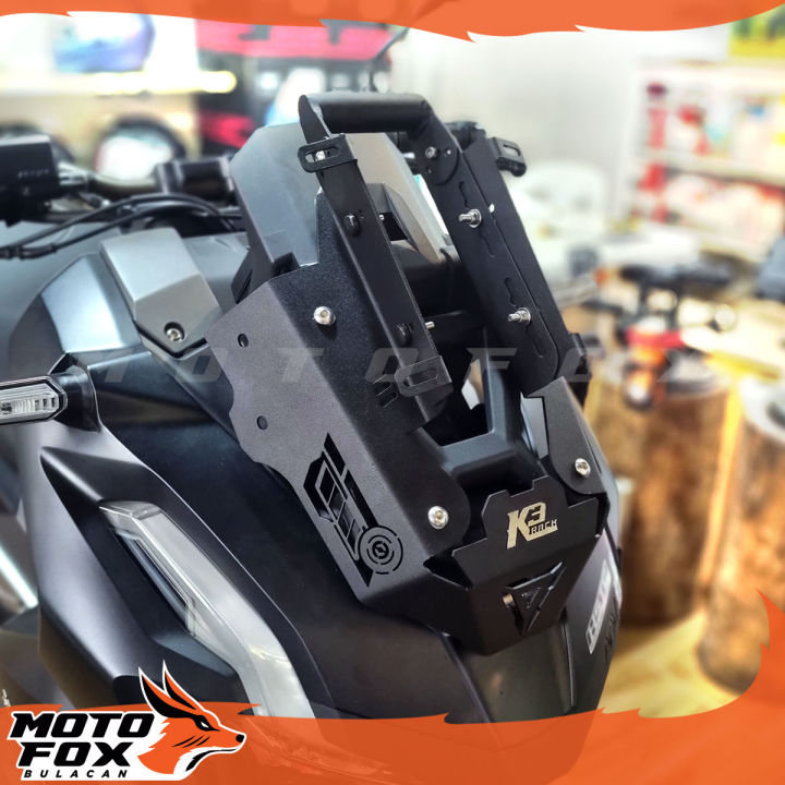 K3 Face Enhancer Mk2 / Windshield Lifter - Techno for Honda ADV 160 / ...