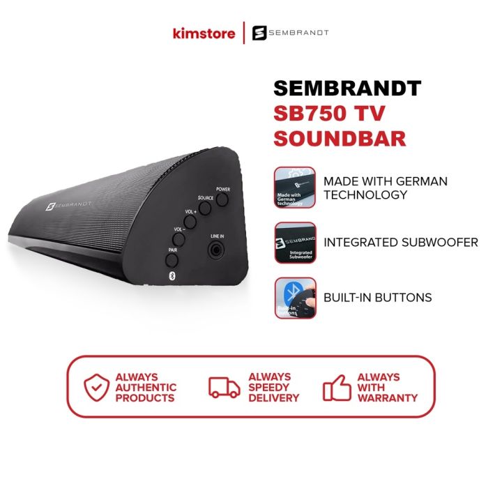 KIMSTORE Sembrandt SB750 TV with Built-In Subwoofer - | Lazada PH