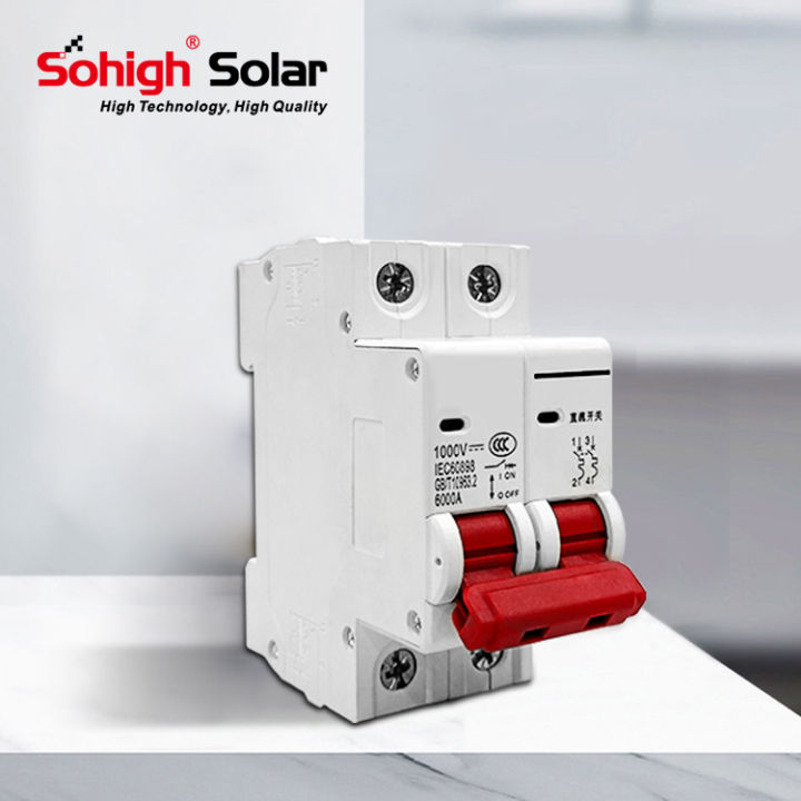 1 2 3 pole mini air smart earth leakage breakers electrical mcb moulded case dc circuit breakers ...