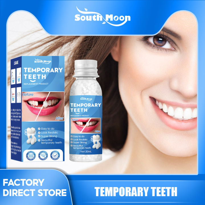 South Moon Temporary Tooth Repair Dental Resin Shapeable Teeth Glue ...