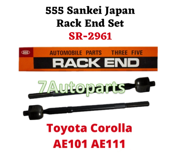 100% Original (Made in Japan) 555 Rack End Set ( SR-2961 ) - Toyota ...