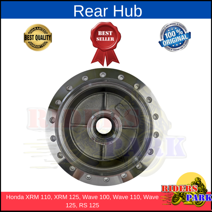 MSK Rear Hub Honda XRM 110, XRM 125 (Brake Drum), Wave 100, Wave 110 ...