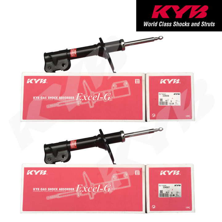 KYB 334506/334507 for Hyundai Santa Fe Gas & Diesel 2006 - 2009 Set of ...