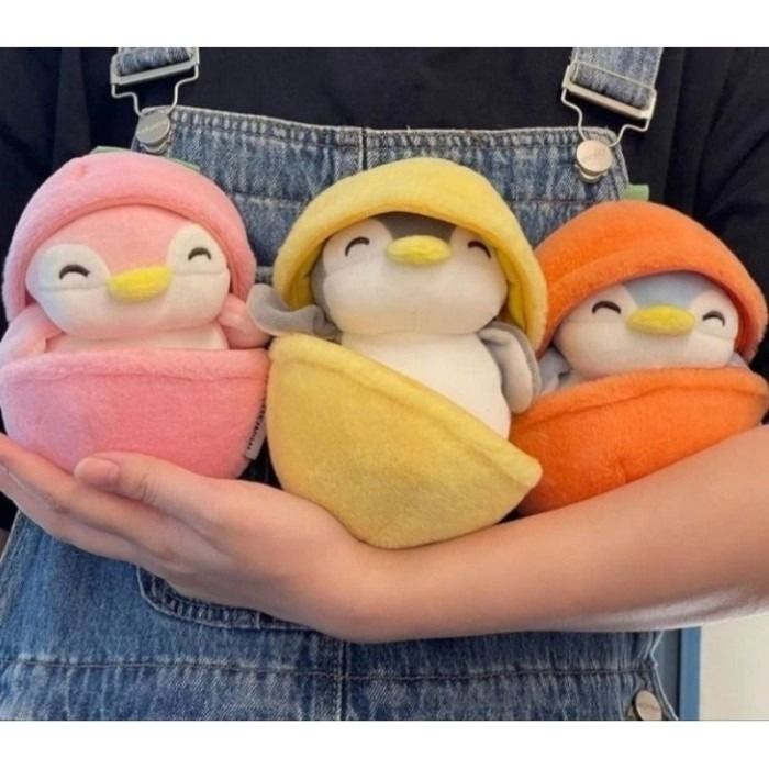 Boneka Pinguin dalam Buah Fruit Bahan Yelvo Halus Berstandar SNI ...