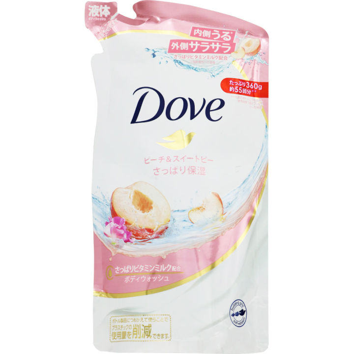 Unilever Dove Body Wash Peach & Sweet Pea Refill 360g General Purpose (Dove) Body Soap | Lazada PH