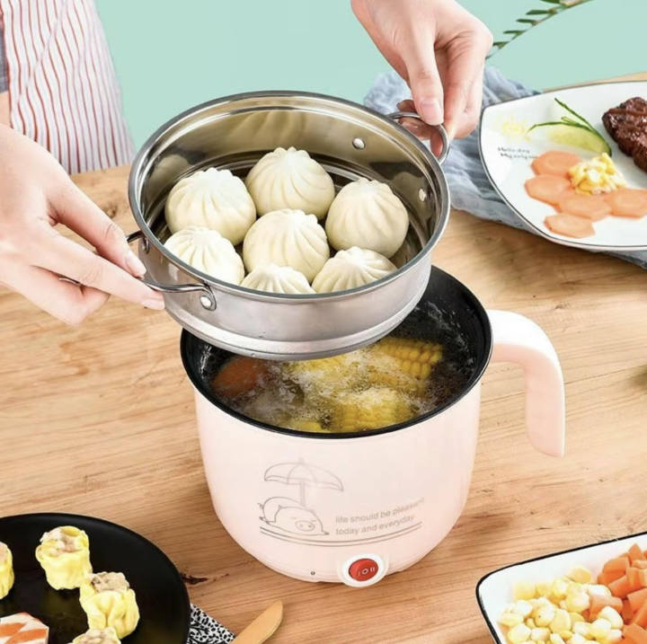 100% Original Yoky Mini 1.8L Dormitory Rice Cooker with Non-Stick Inner ...