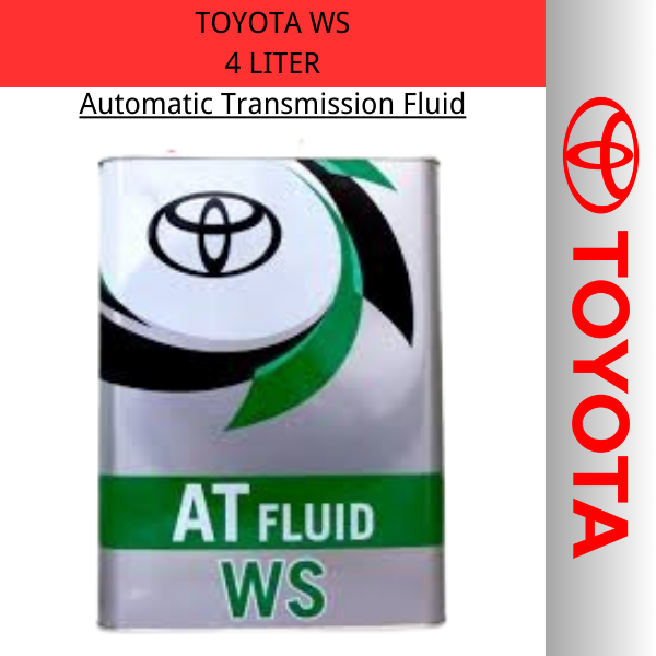 TOYOTA WS 4 LITER Automatic Transmission Fluid | Lazada