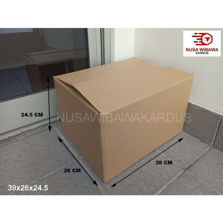 kardus aqua botol 39x26x24.5 cm | Lazada Indonesia