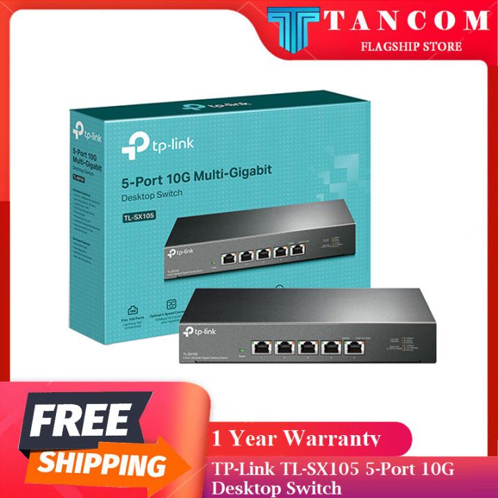 TP-Link SX105 5-Port 10G Desktop Switch | Lazada PH