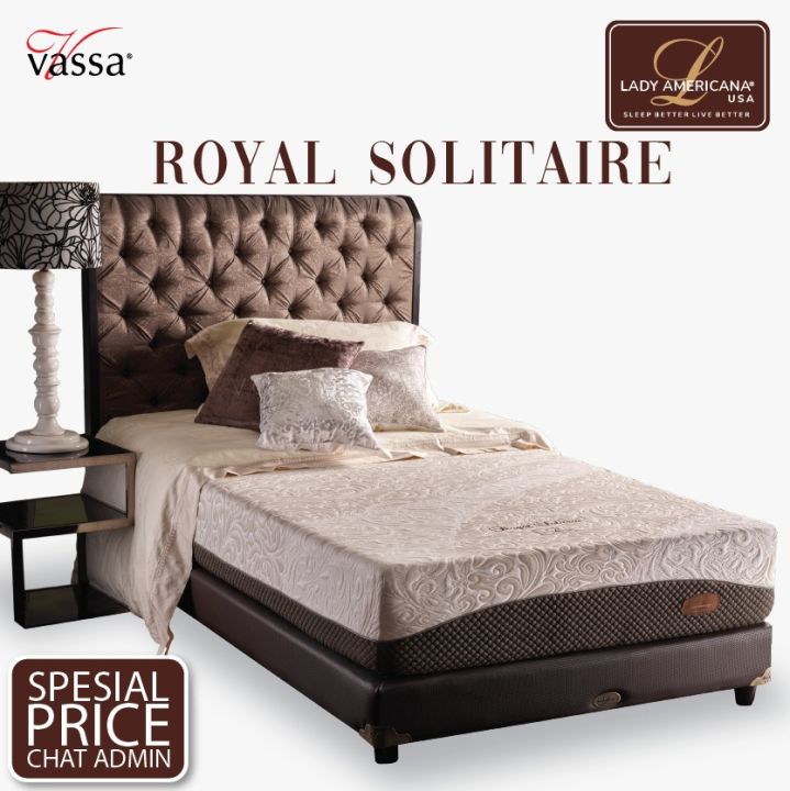 Lady Americana Royal Solitaire / Springbed Lady Americana | Lazada ...