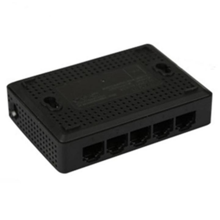 5 Port Ethernet Switch Ethernet Network Hub for Home Adaptive Function ...